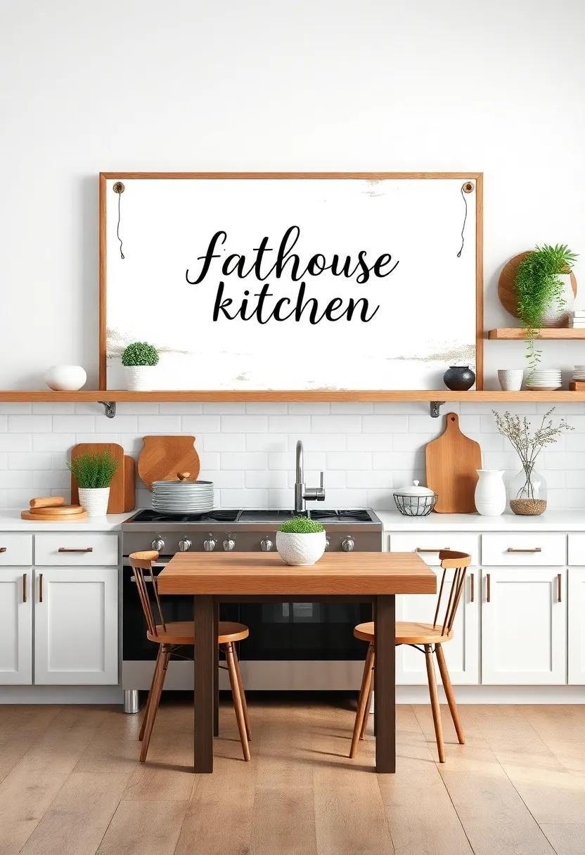 29 Inspiring Farmhouse Kitchen Wall Art Ideas to Transform Your Space ...